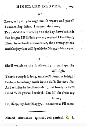 Byron on the Bloomfields – Robert Bloomfield (1766-1823), Poems and Prose